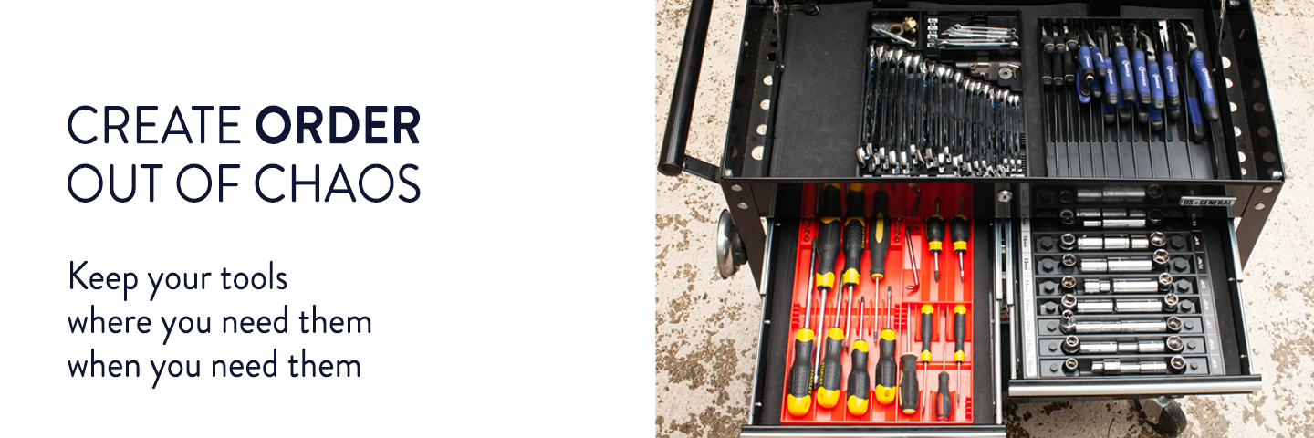 Tool Organizers for Toolbox | Find Tools Faster | Made in USA | Tool Sorter