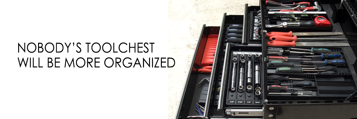 Tool Organizers for Toolbox | Find Tools Faster | Made in USA | Tool Sorter