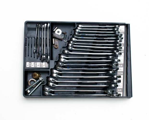 Wrench Organizer for Toolbox | Durable Trays Made in USA | Tool Sorter