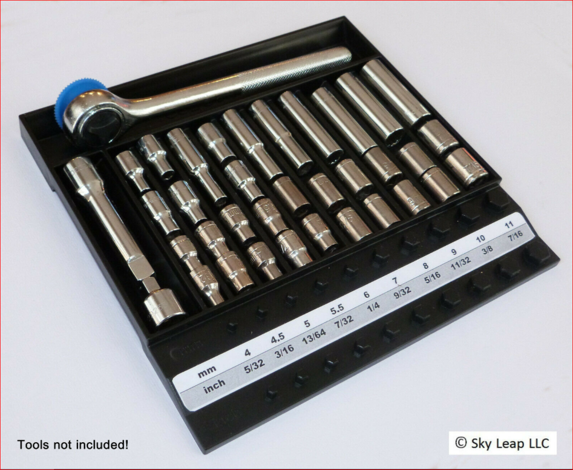Small Socket Organizer | Tool Sorter